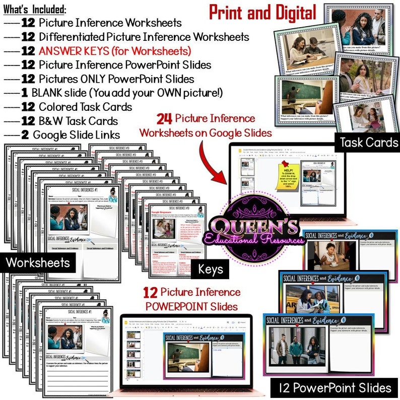 Social Inferences, Making Inferences With Pictures, Making Inferences ...