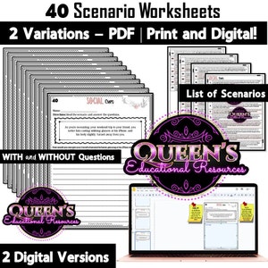 Social Cues Scenarios | Nonverbal Cues | Body Language Activities ...