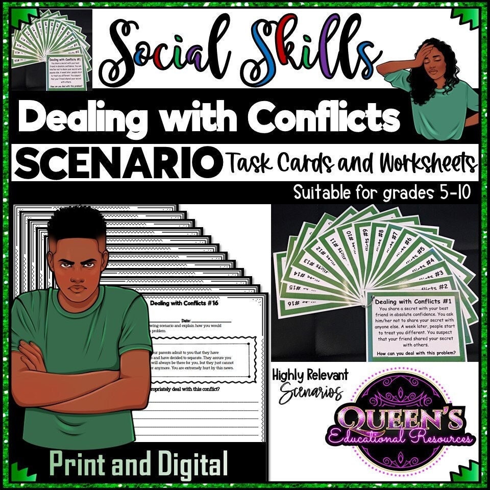 Conflict Resolution Scenarios, Conflict Resolution, Problem Solving ...