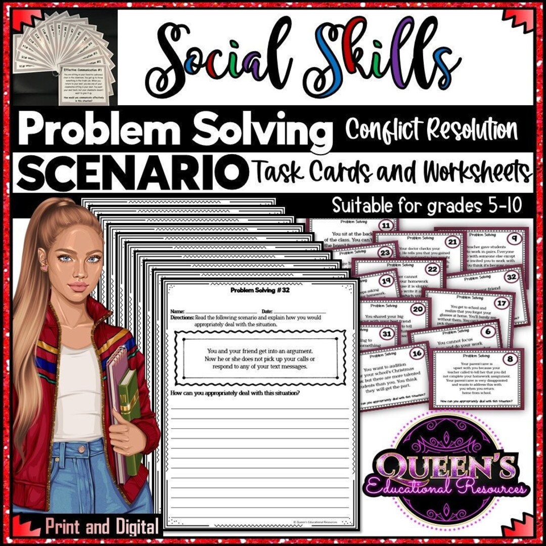 Conflict Resolution Scenarios, Conflict Resolution, Problem Solving ...