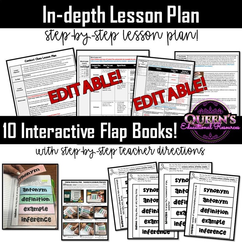 Context Clues Lesson Plan, Powerpoints, and Activities, Context Clues ...