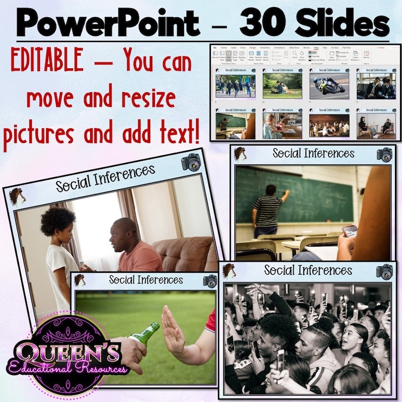 Social Inferences, Making Inferences With Pictures, Making Inferences ...