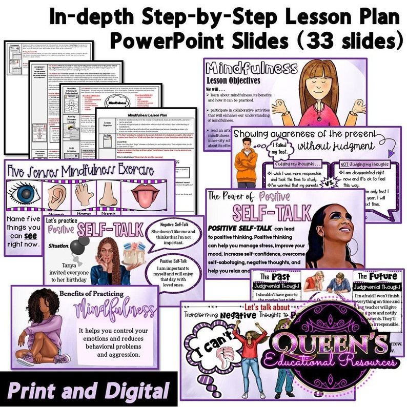 Mindfulness Lesson Plan | Growth Mindset Activities | Mindfullness ...