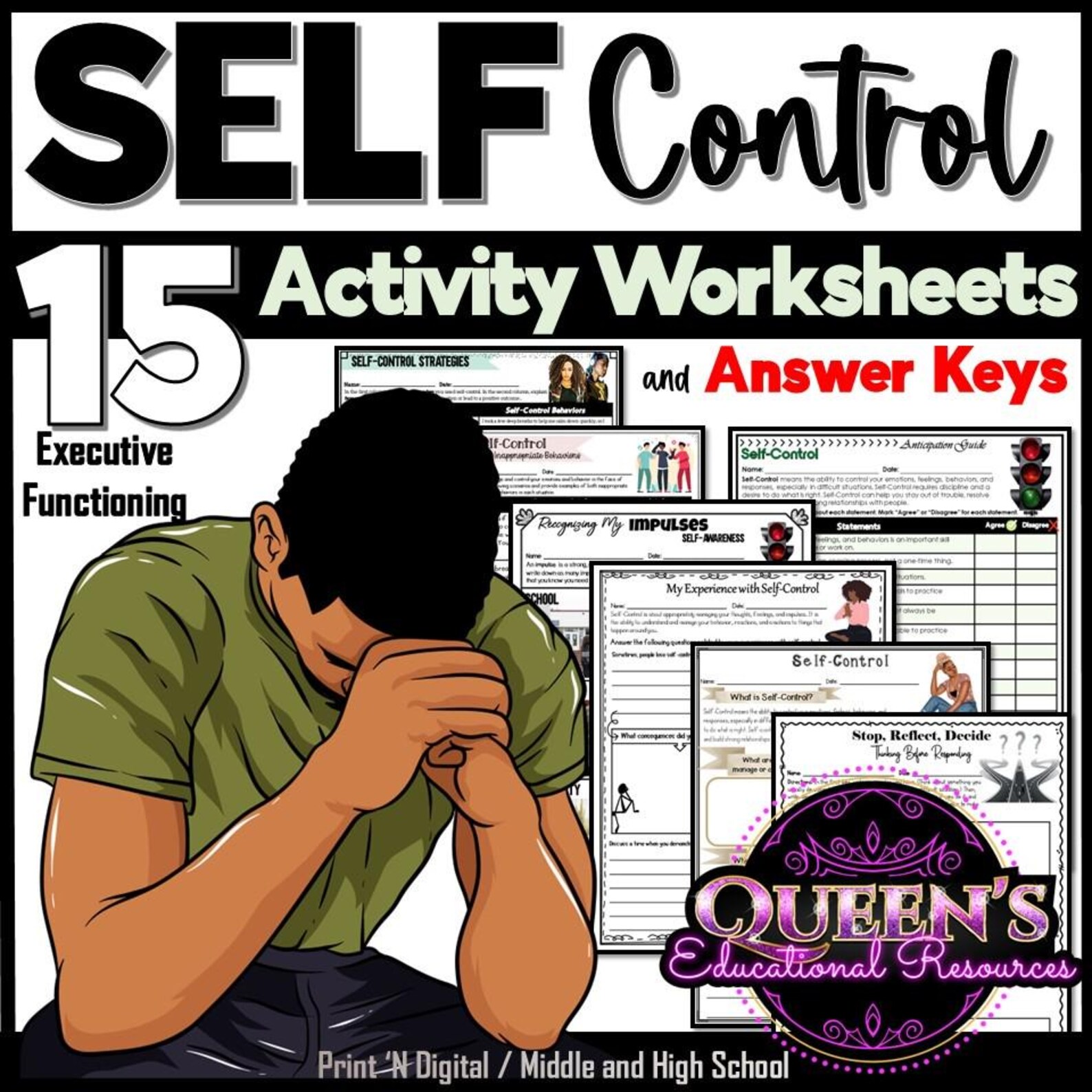 Executive Functioning | Time Management Worksheets | Time Management ...