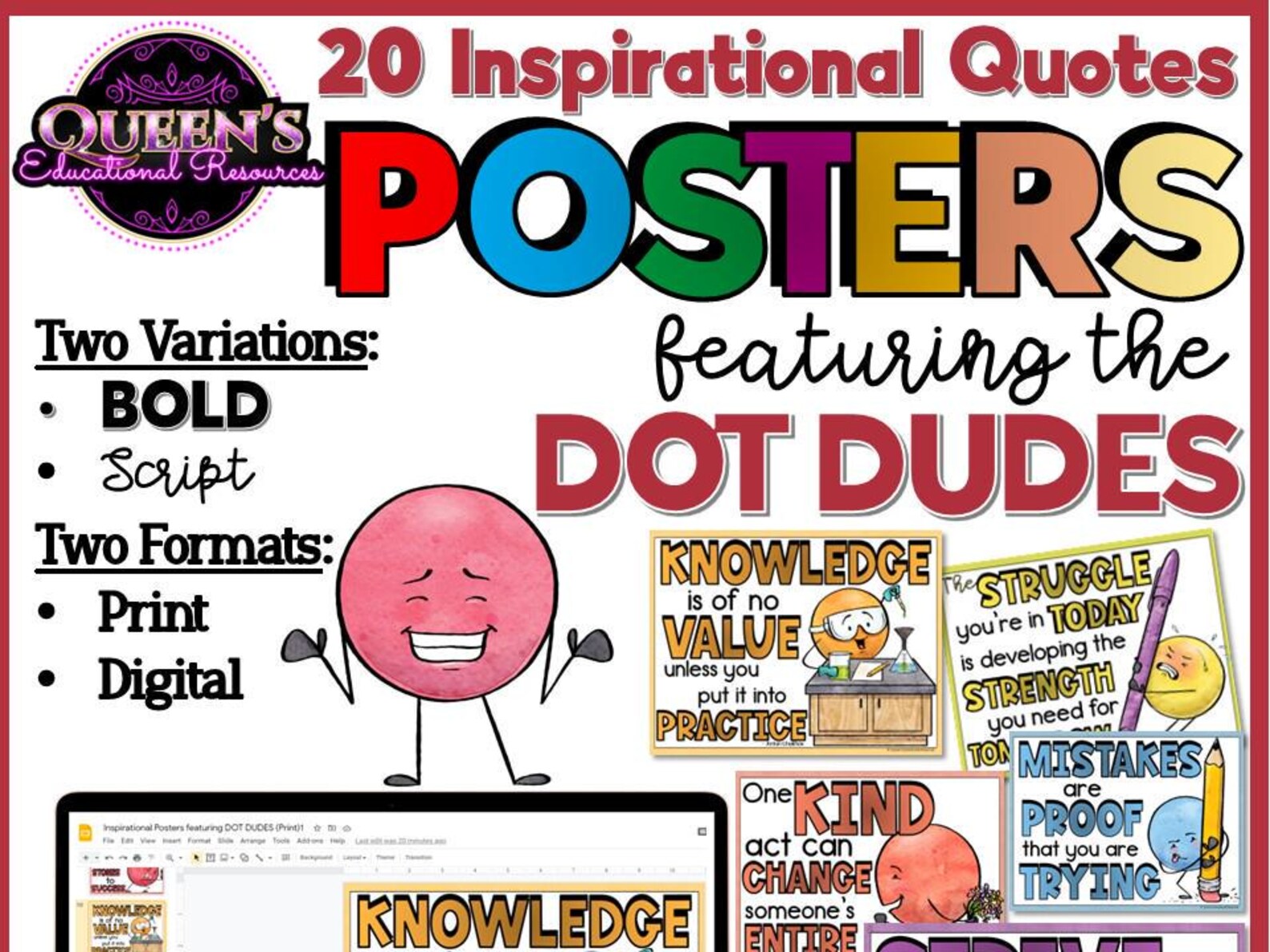 Inspirational Classroom Posters | Growth Mindset Posters | Motivational ...