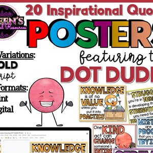 Inspirational Classroom Posters | Growth Mindset Posters | Motivational ...