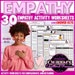 Empathy Lesson Plan | Empathy Powerpoint Activity Worksheets ...