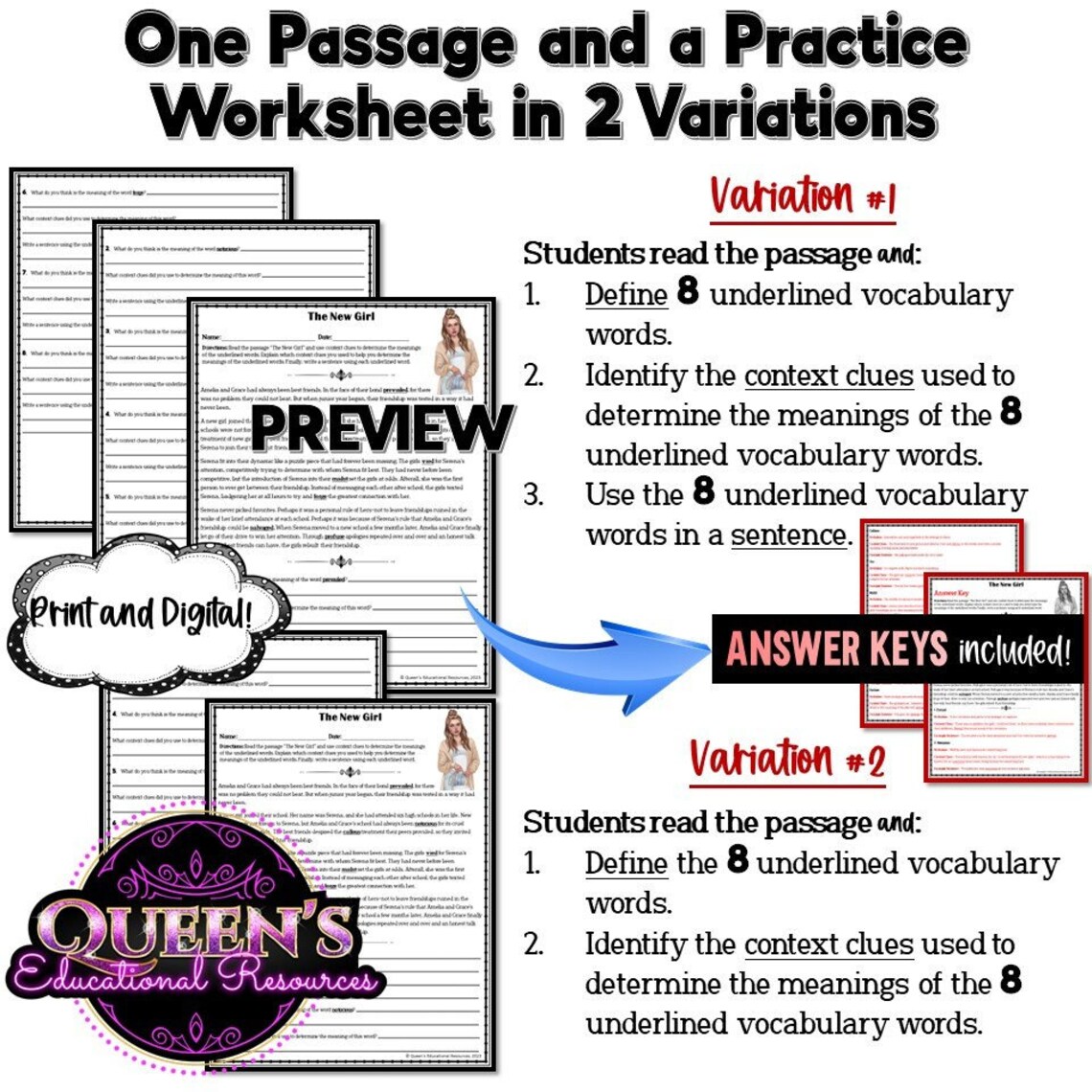 Context Clues Reading Passage, Context Clues Passage, Context Clues ...
