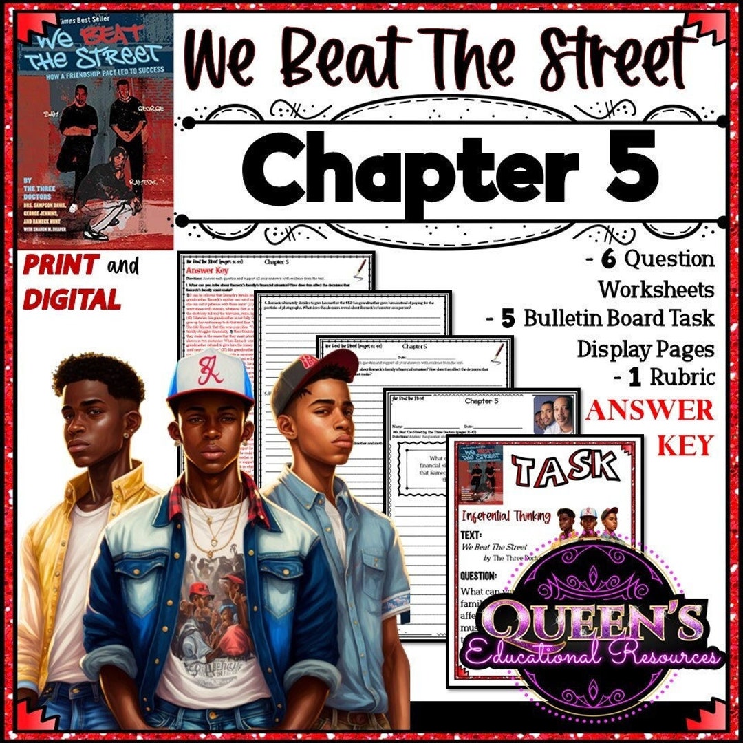 We Beat the Street Chapter 5 Questions, Inference Questions, We Beat ...