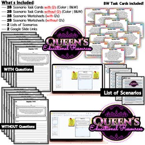 Self-control Scenarios | Impulse Control Scenarios | Self-regulation ...