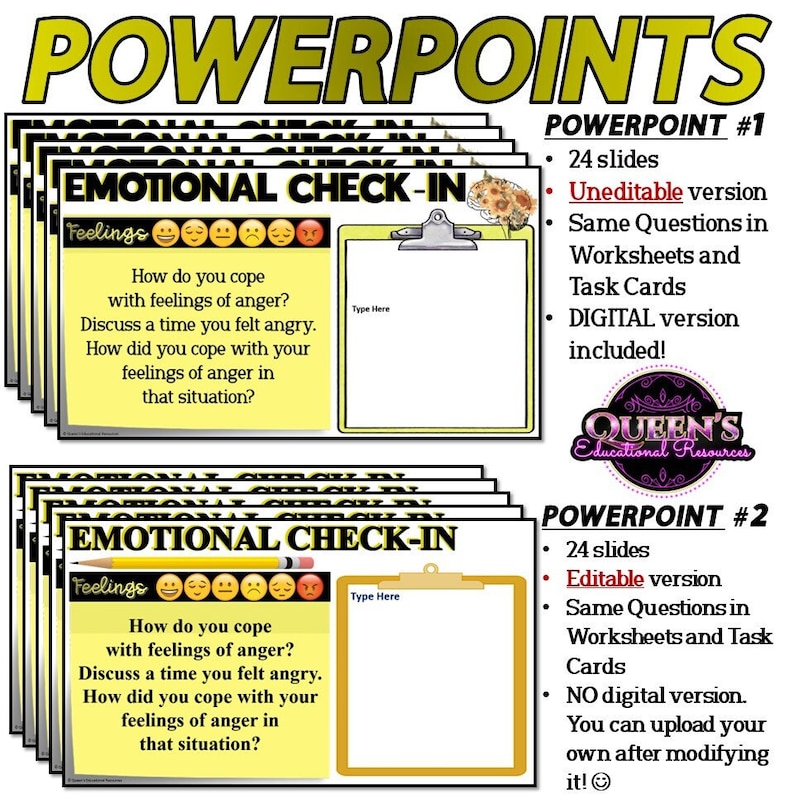 Feelings and Emotions Check-in Emotional Regulation Feelings Emotions ...