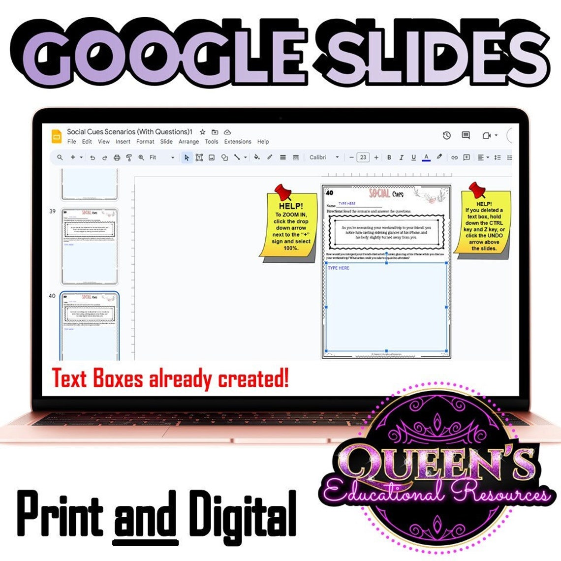 Social Cues Scenarios | Nonverbal Cues | Body Language Activities ...