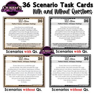 Self-esteem Scenarios | Self-esteem Worksheet Activities | Self-worth ...