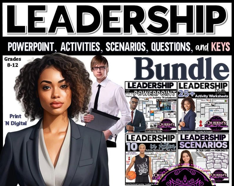 Leadership Powerpoint and Activities | Leadership Worksheets ...