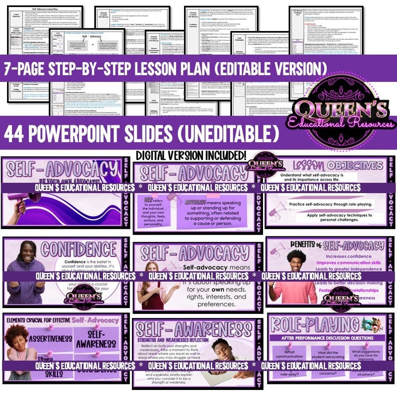 Self-advocacy Lesson | Self-advocacy Activities | Self-advocacy ...