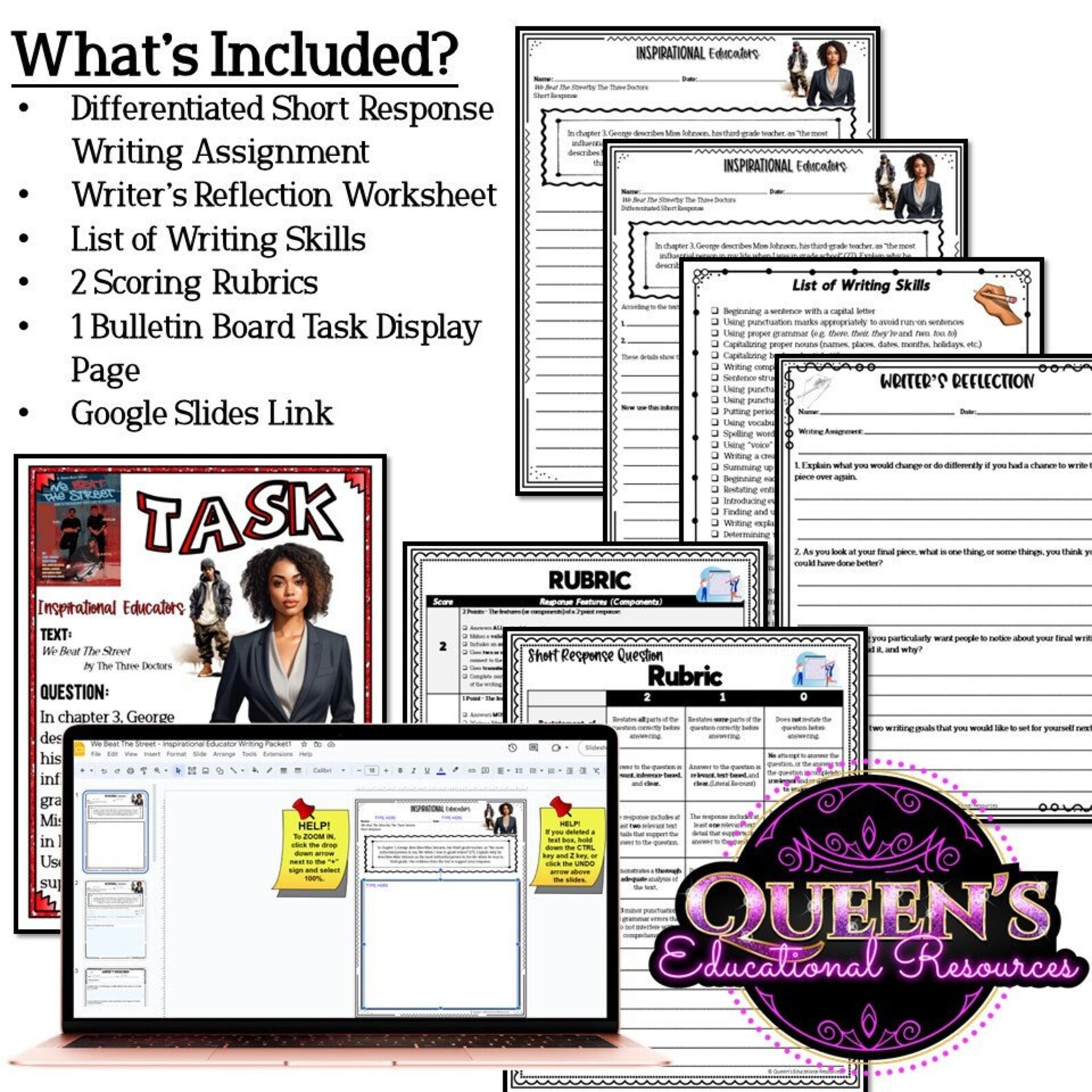 We Beat the Street Chapter Lesson Plan and Activities, We Beat the ...