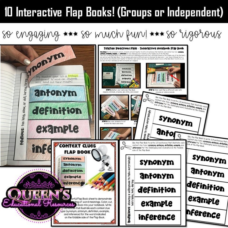 Context Clues Lesson Plan, Powerpoints, and Activities, Context Clues ...