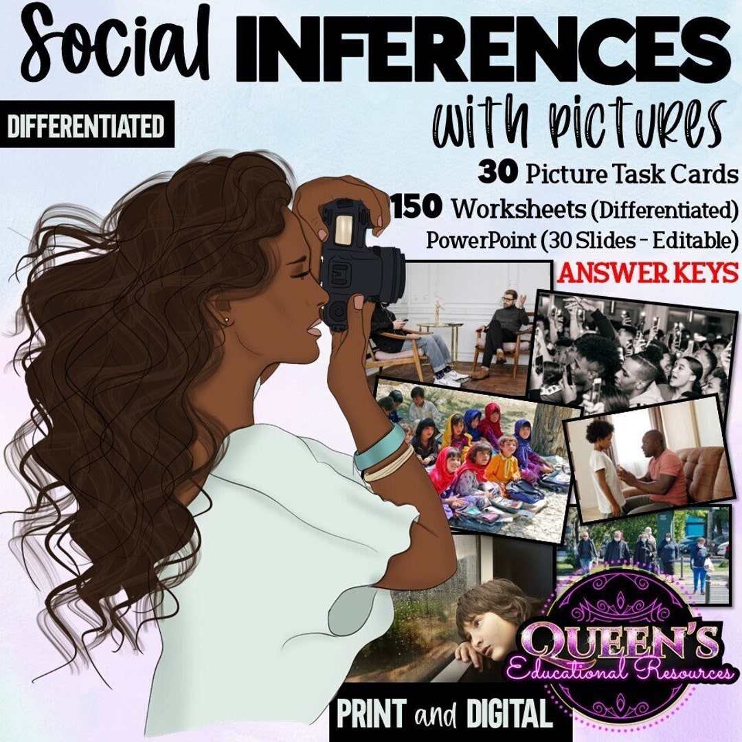 Social Inferences, Making Inferences With Pictures, Making Inferences, Inferring, Inference ...