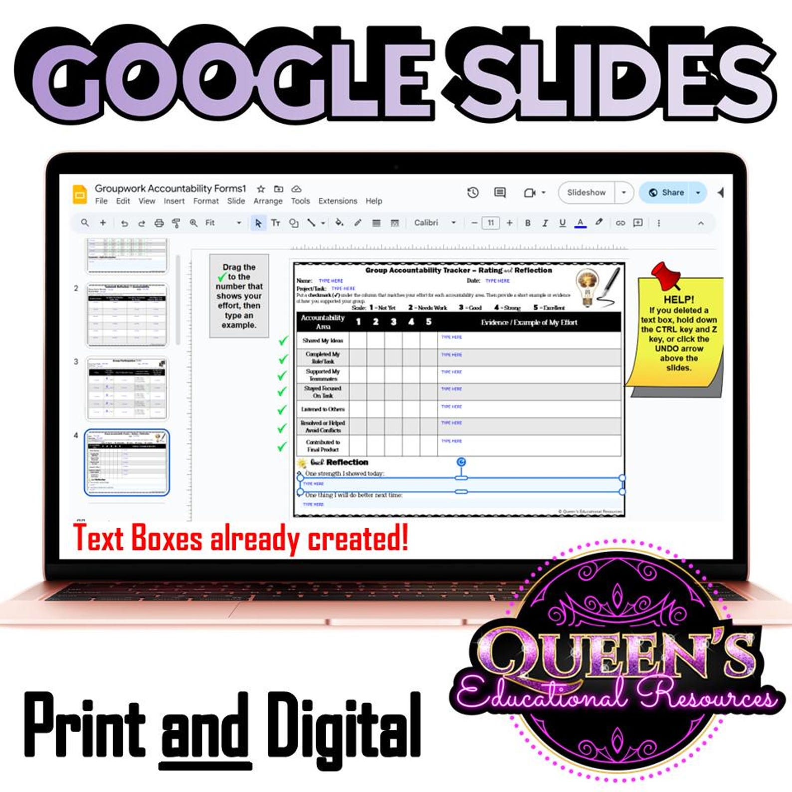 Groupwork Accountability Forms: Student Collaboration & Responsibility (PDF) - Etsy