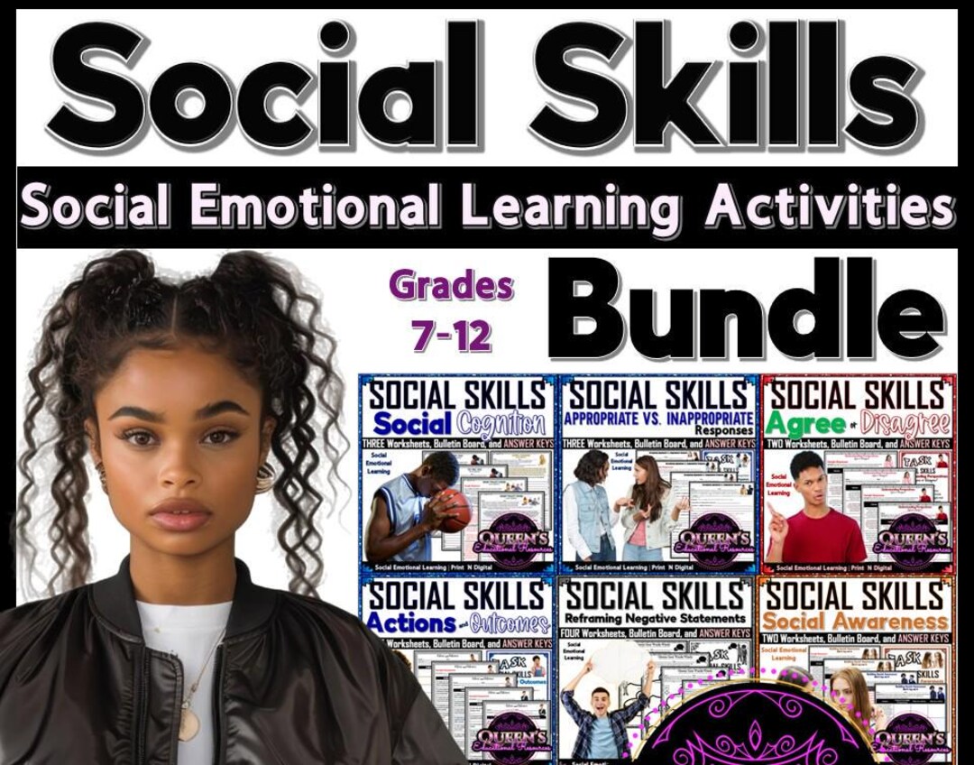 Social Skills Activities | Social Emotional Learning Worksheets ...