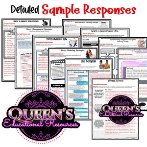 Stress Management Activities | Stress Management Worksheets | Coping ...