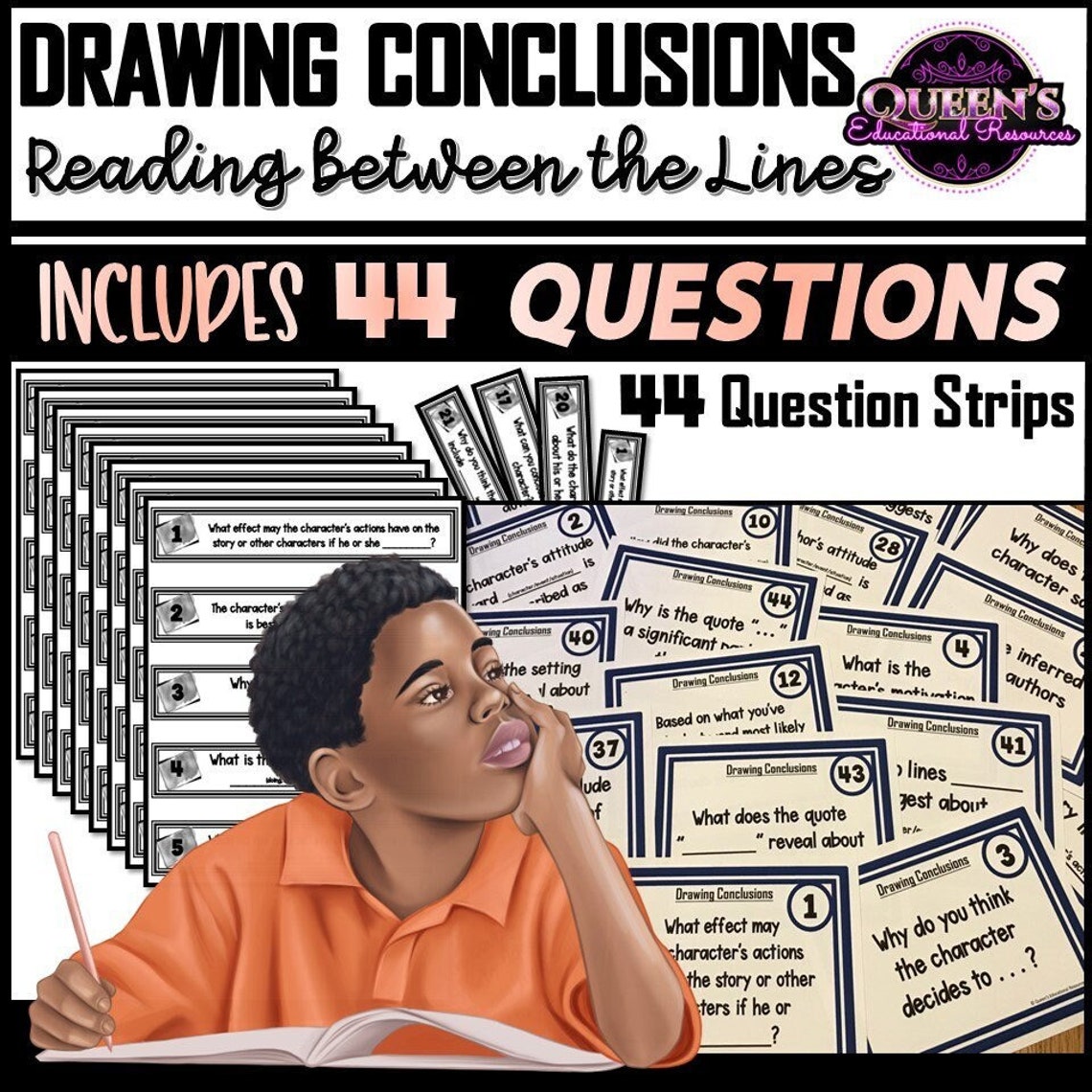 Inference Questions, Drawing Conclusions Sentence Starters, Making ...