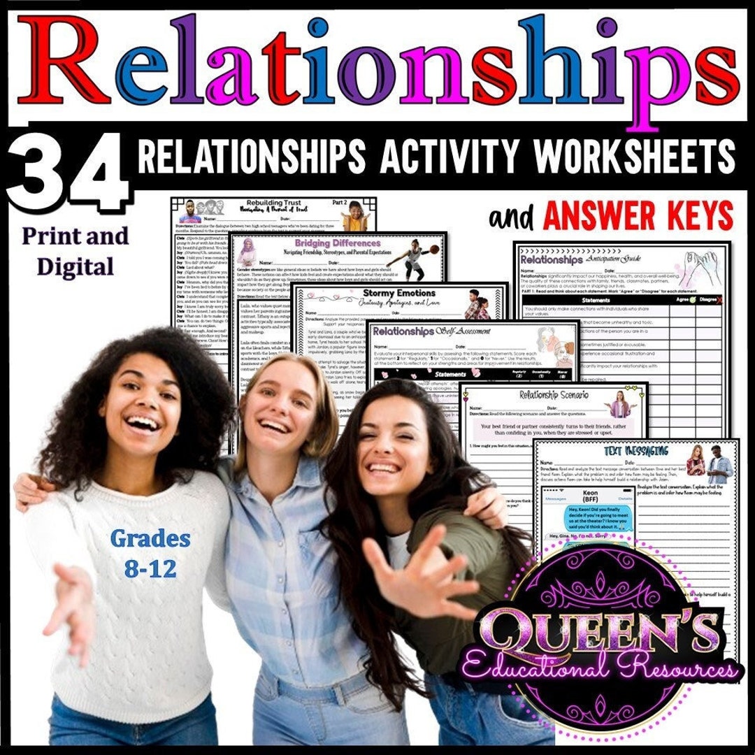 Relationship Skills Activities | Interpersonal Skills | Relationship ...