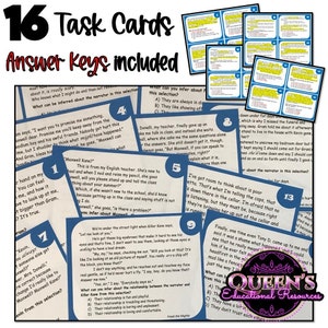 Freak the Mighty Assessment, Inference Test, Making Inferences Task ...