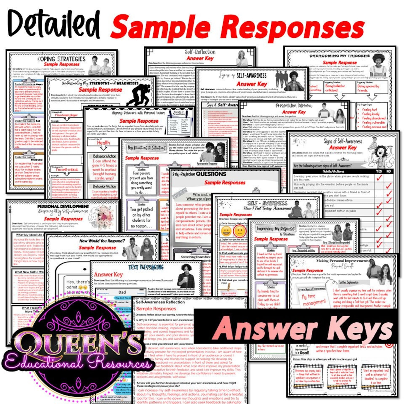 Self-awareness Activities | All About Me Worksheets | All About Me ...