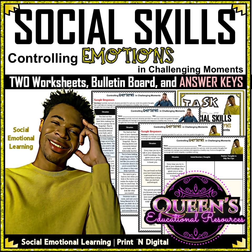 Social Skills Activities | Social Emotional Learning Worksheets ...