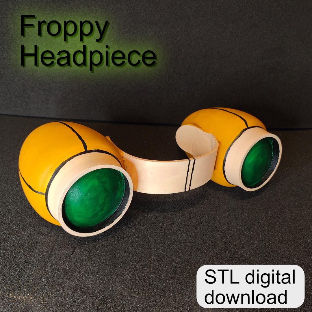 Froppy Headpiece STL 3D Model Digital Download - Etsy
