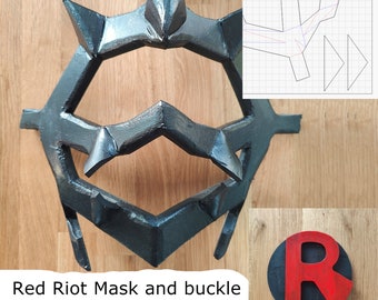 Red Riot Gears Cosplay Pattern, PDF / DXF - Etsy