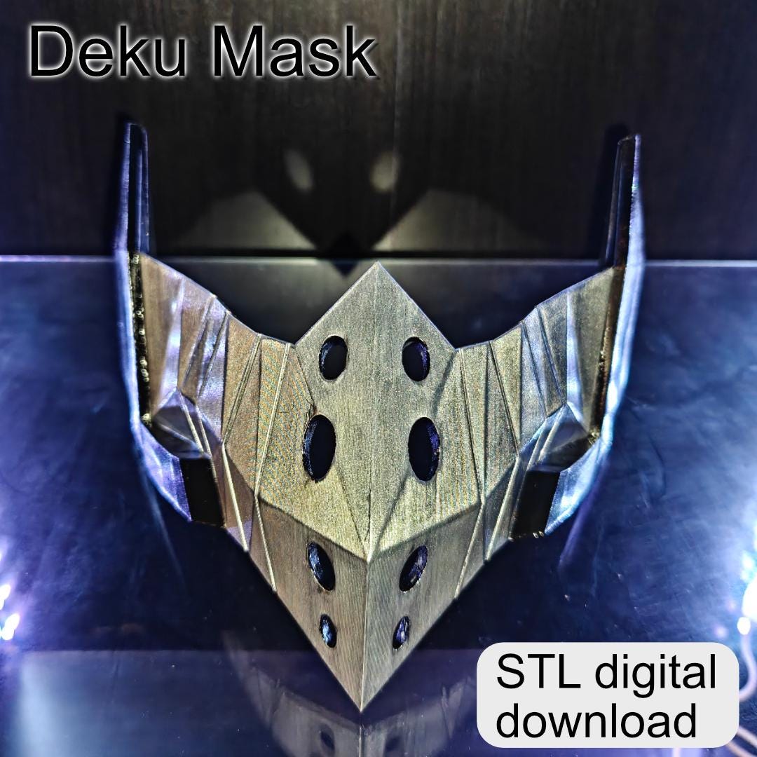 Deku Mask STL 3D Model Digital Download - Etsy