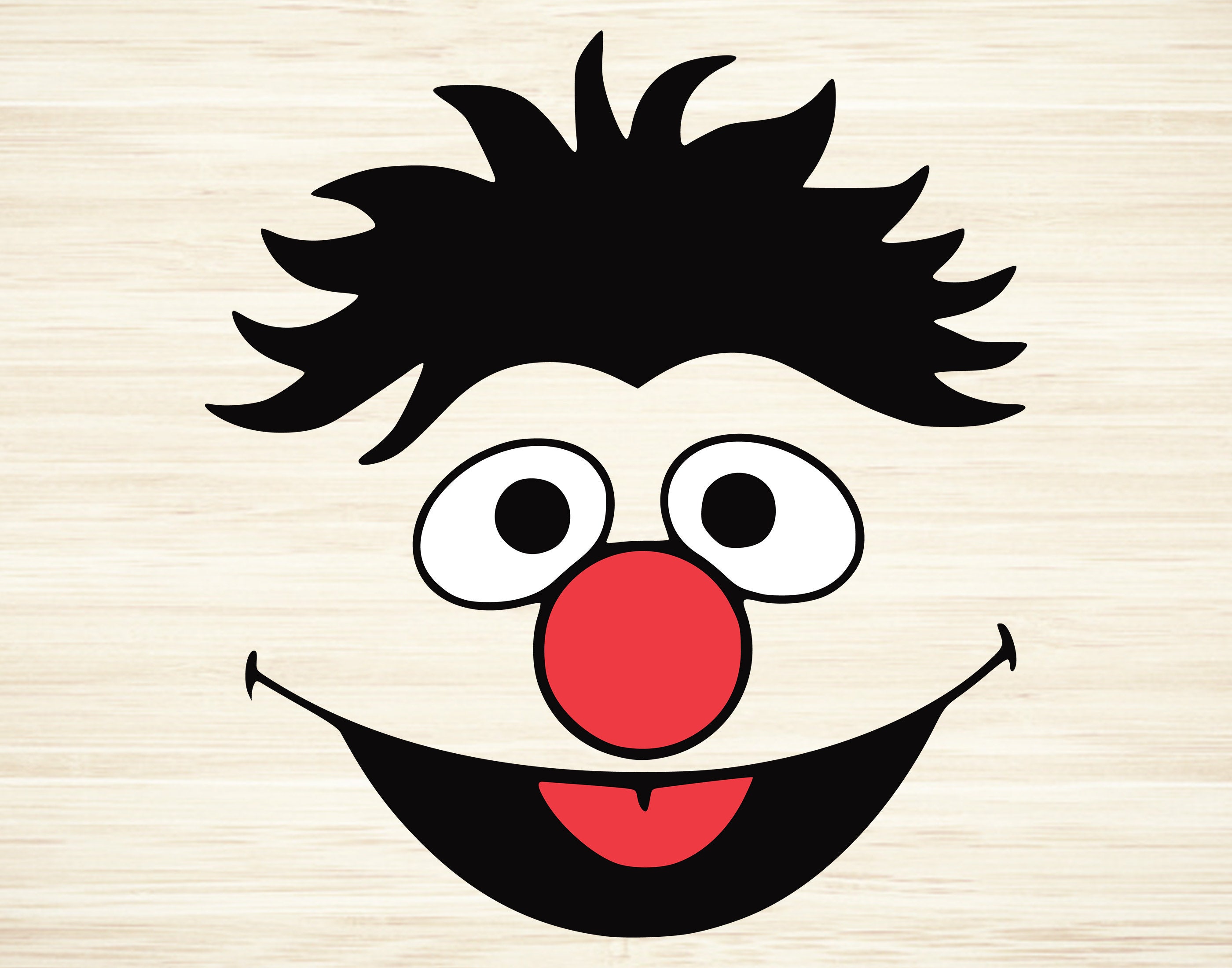 Sesame Street Ernie Face