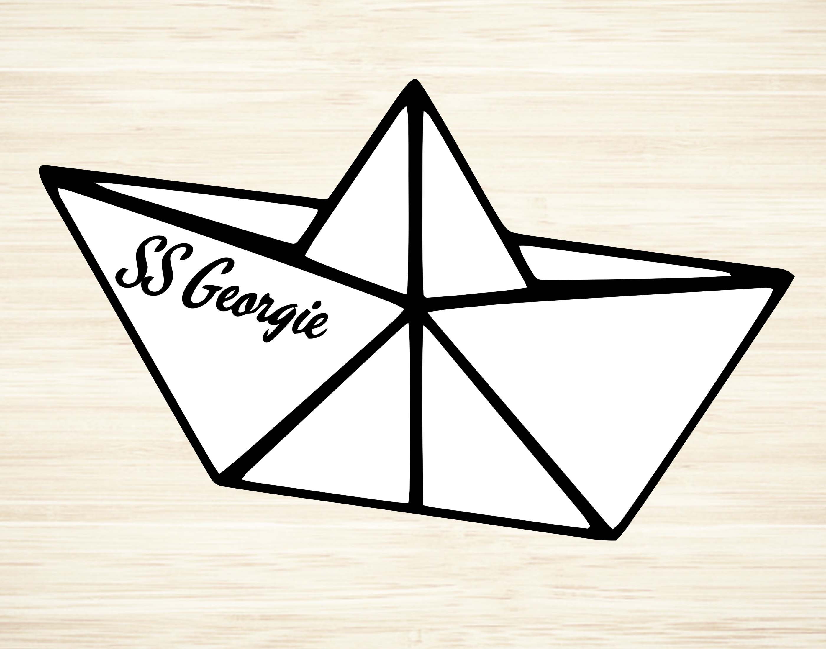 Georgie Boat Cut File SVG DXF PNG Eps Pdf Clipart Vector - Etsy