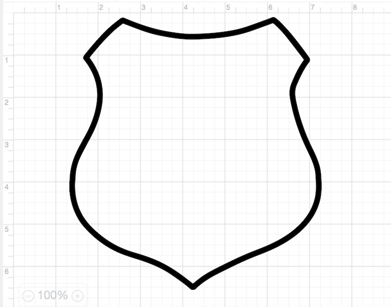 Escudo vacío Badge Cut File SVG DXF PNG Eps Pdf Clipart / - Etsy México