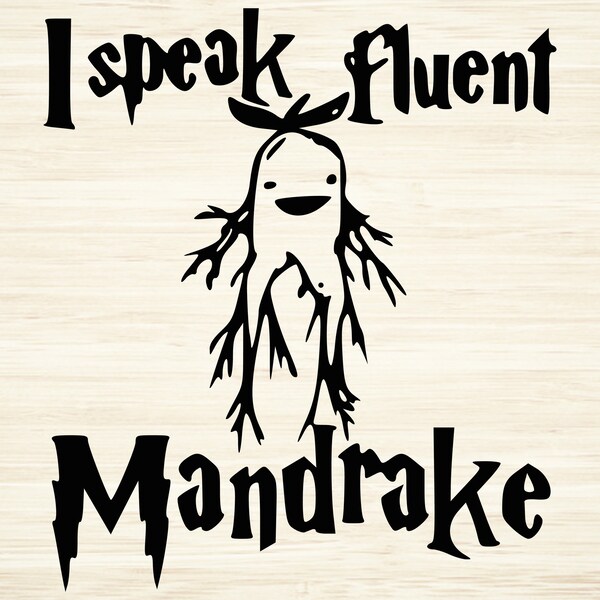 Mandrake Svg - Etsy
