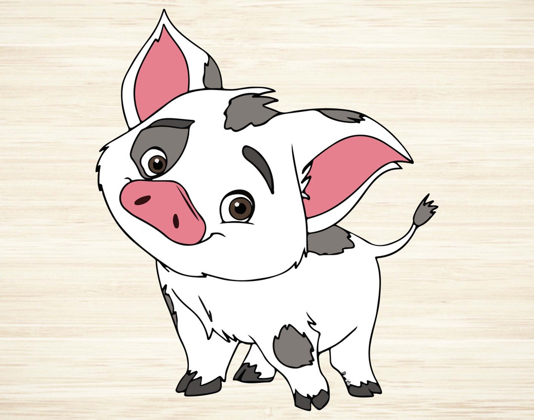 Pua Cut File SVG DXF PNG Eps Pdf Clipart Vector - Etsy