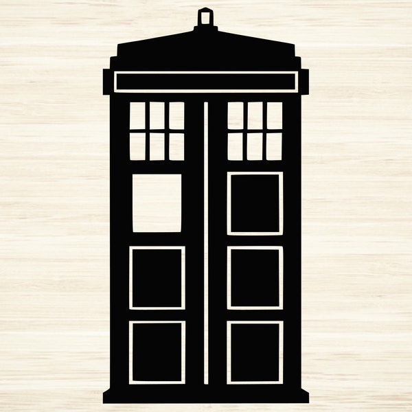 Tardis Svg - Etsy