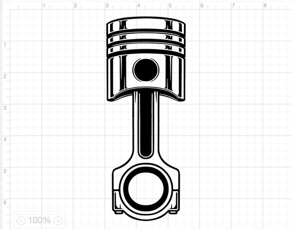 Cool Piston Drawing
