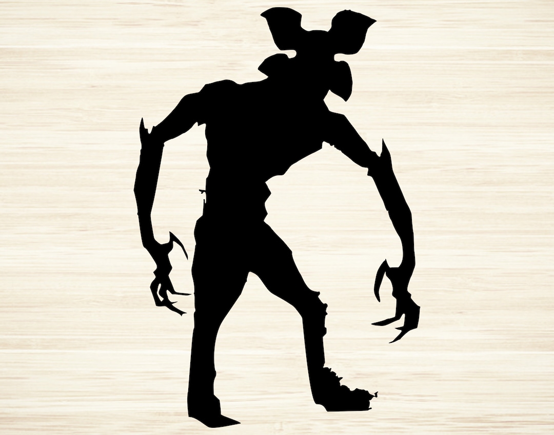 Demogorgon Cut File SVG DXF PNG Eps Pdf Clipart Vector - Etsy