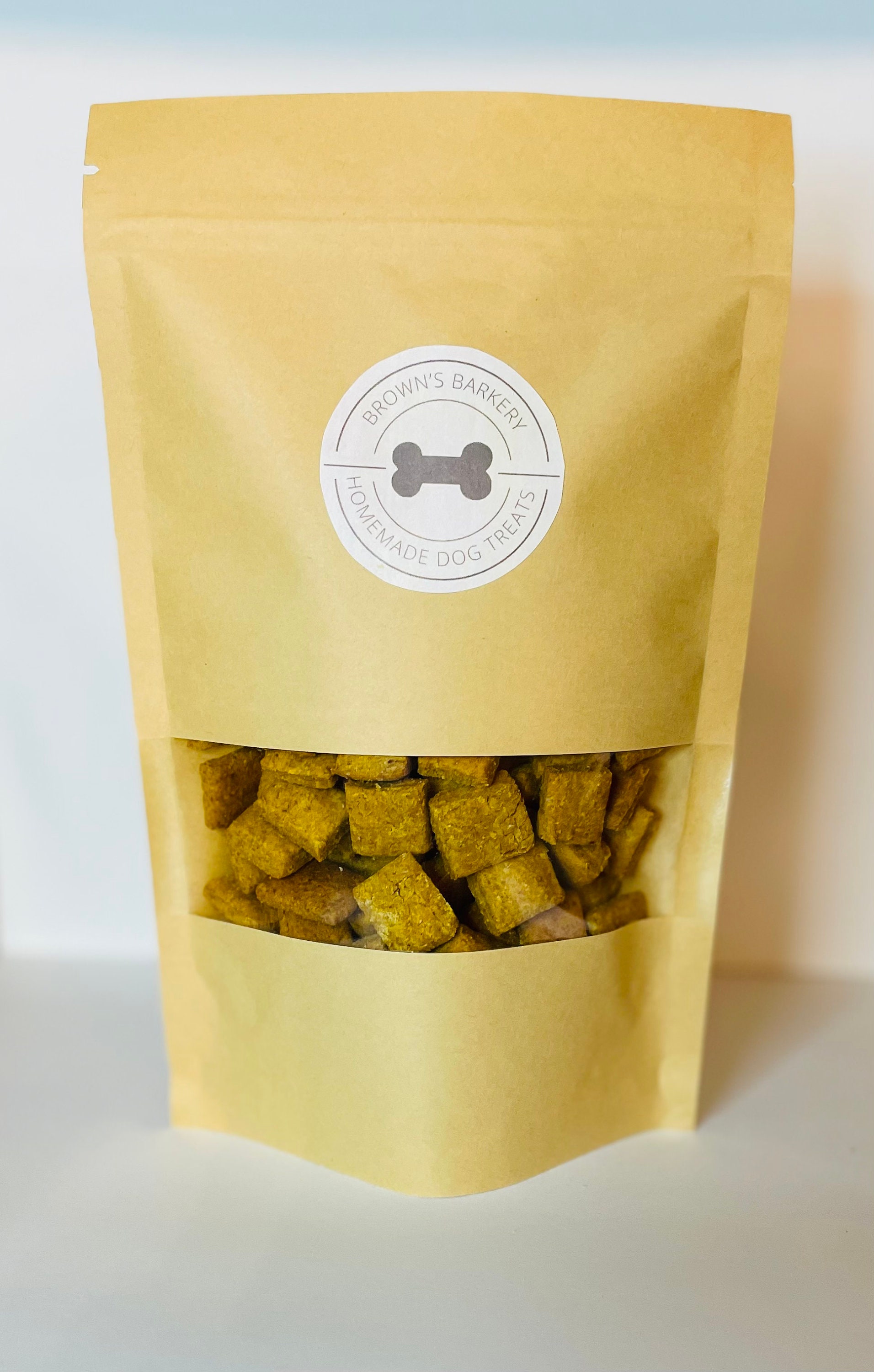 Homemade Dog Treat Packaging