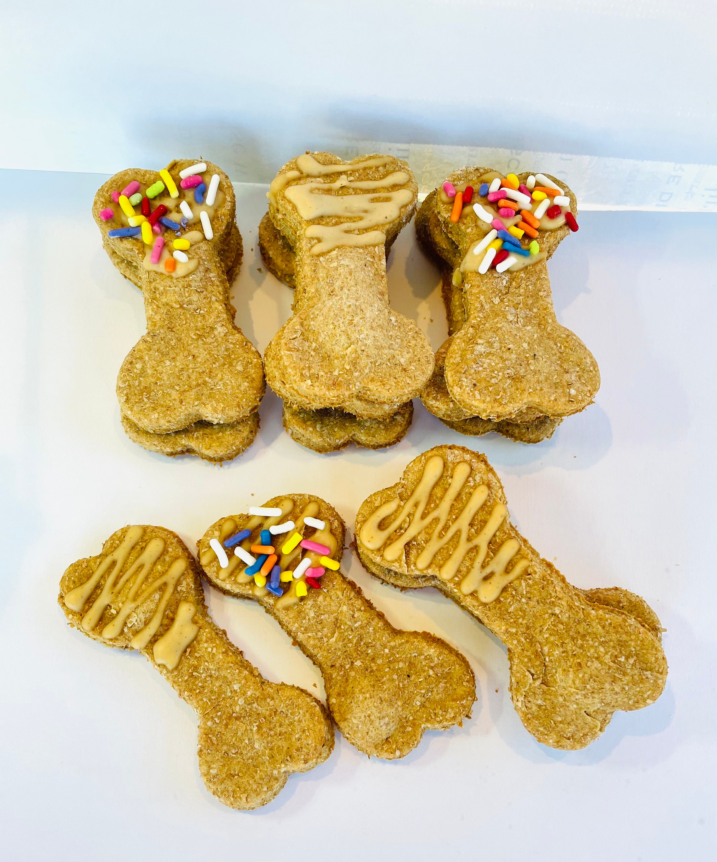 Homemade Peanut Butter Dog Bone Cookies-12 - Etsy