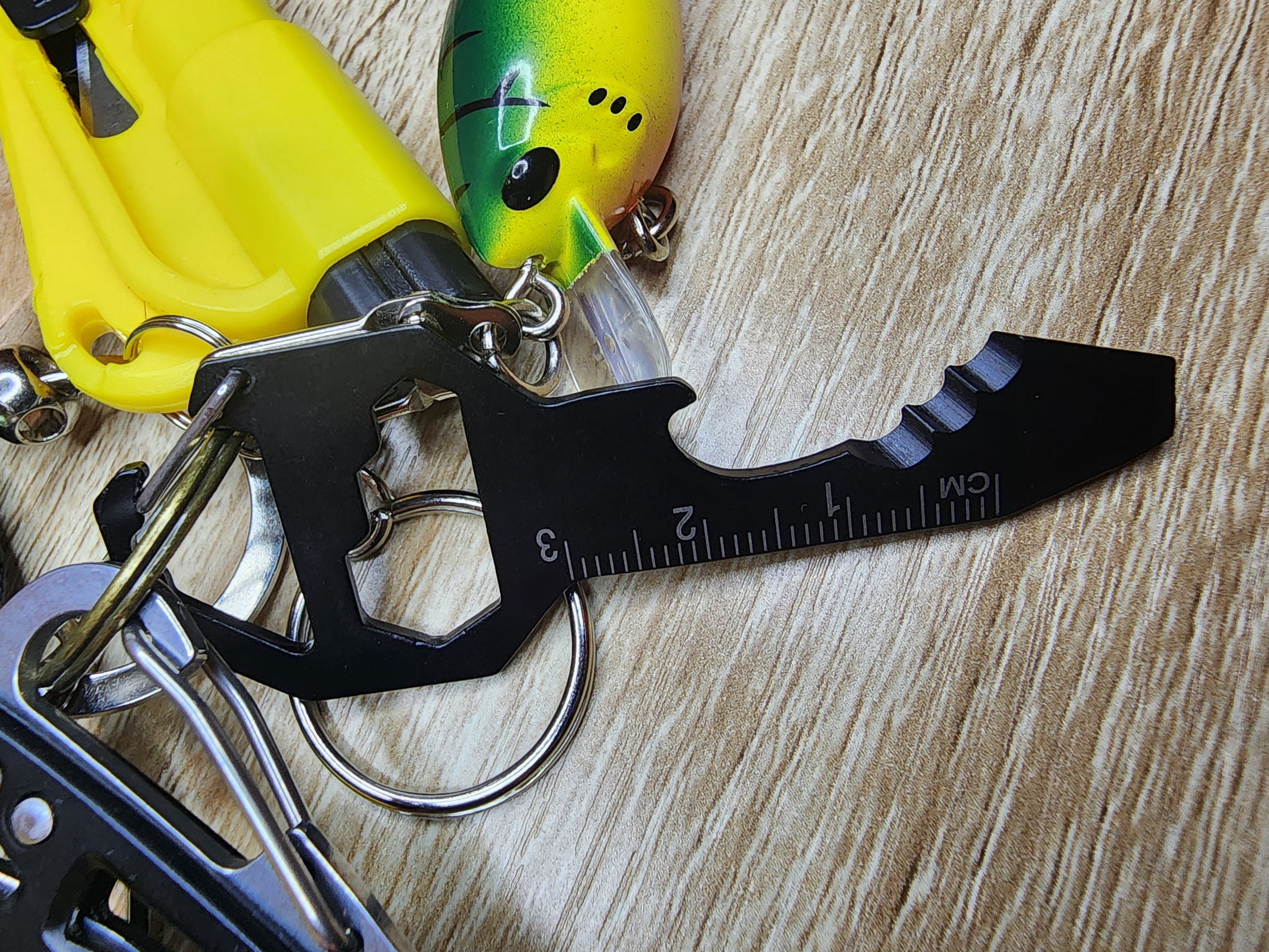 Fishing Themed Keychain Set - Etsy