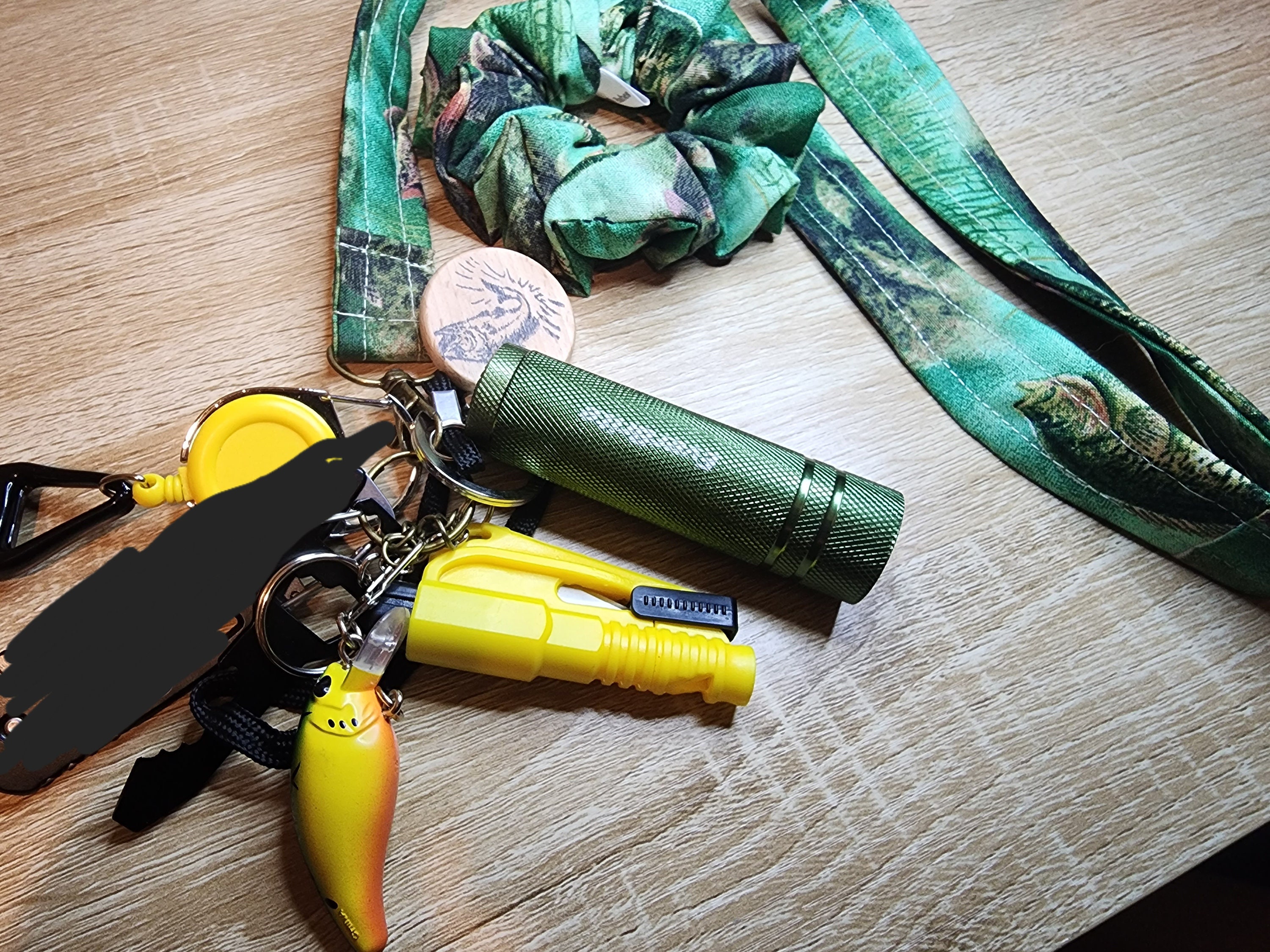 Fishing Themed Keychain Set - Etsy