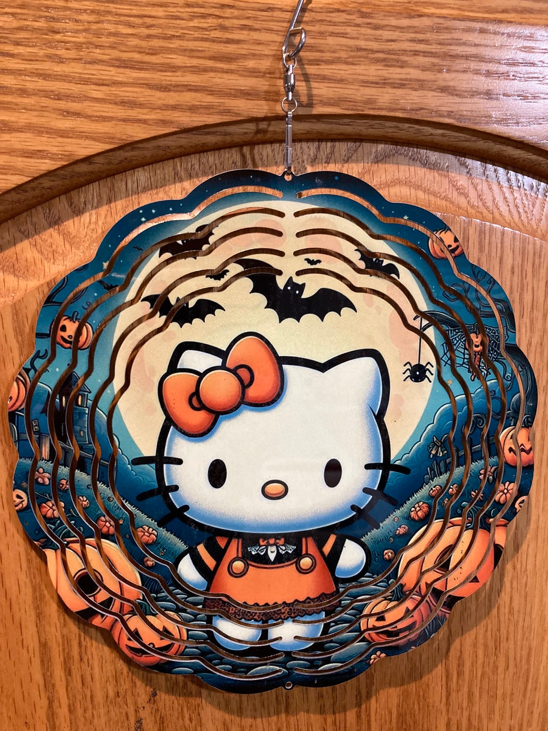 Wind Spinner, Hello Kitty Halloween - Etsy