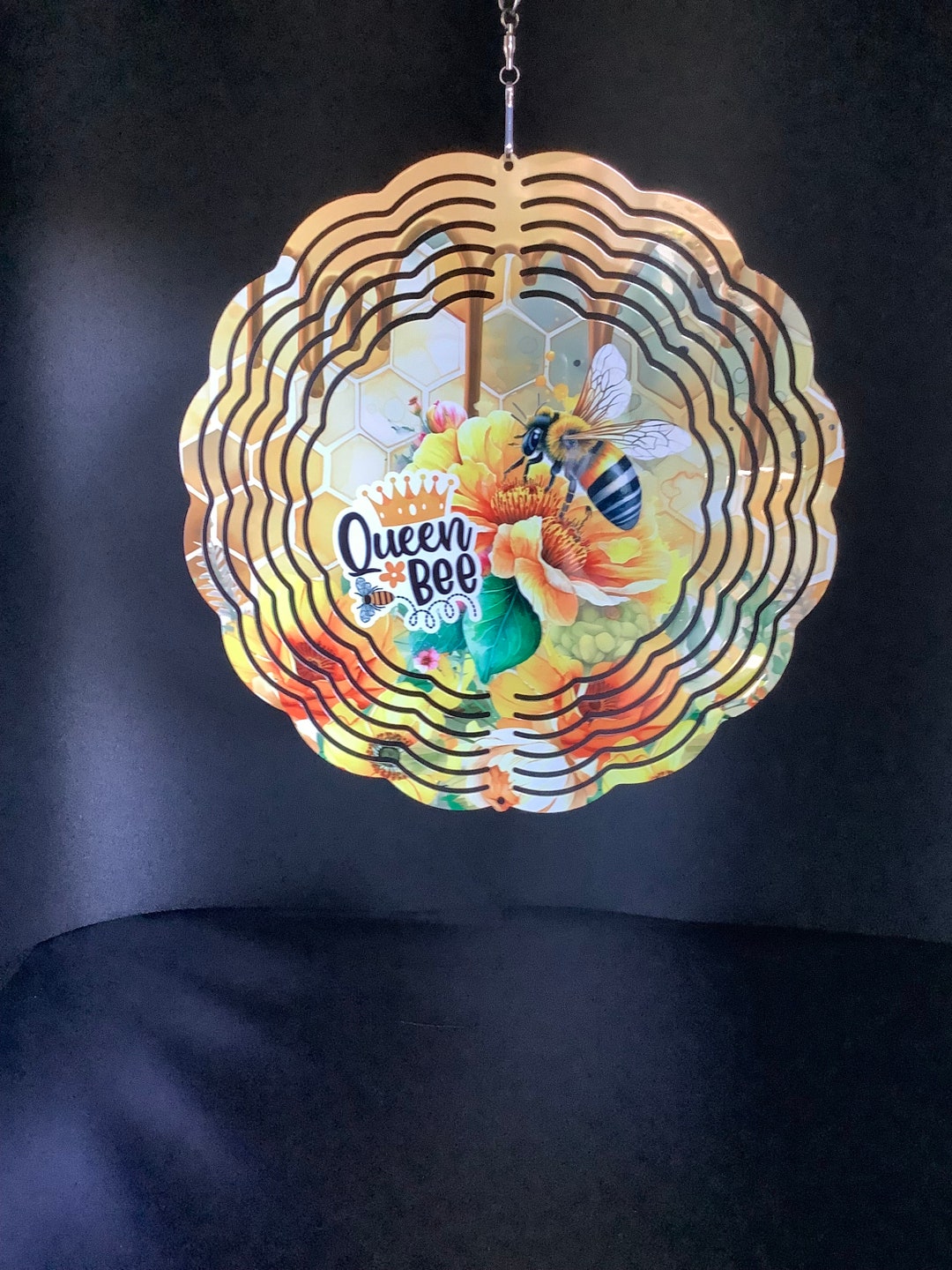 Queen Bee Wind Spinner - Etsy