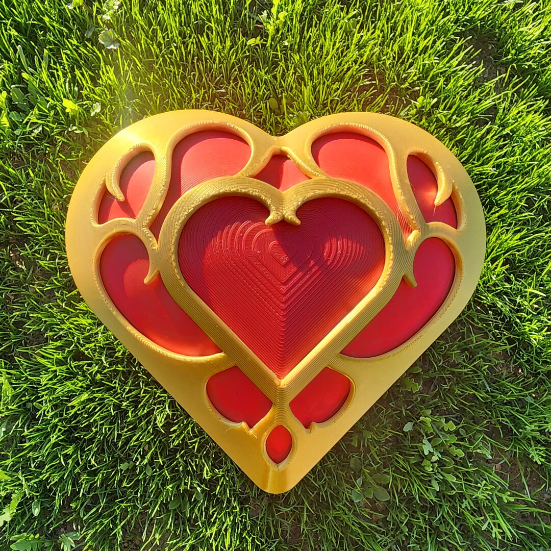 Heart Container Switch Case Zelda 3D Printed - Etsy