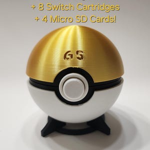 GS Ball Pokeball | Pokemon | Replica | 3D Printed | Switch | SD | DS ...