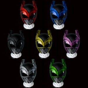 Psycho Ranger Helmet STL File - Etsy